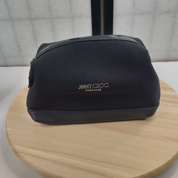 Jimmy Choo | Bags | Jimmy Choo Parfums Accessory Vanity Makeup Bag ...